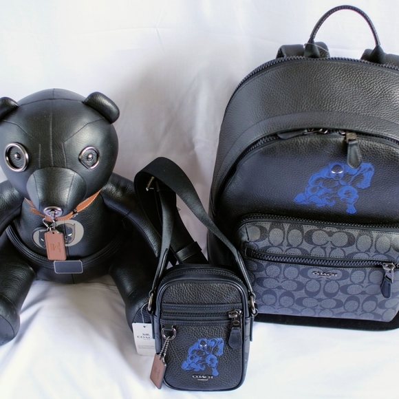 Coach | Bags | Marvel Coach Leather Black Panther Bundle | Poshmark
